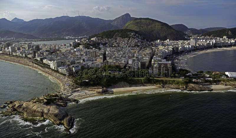 Aerial Photo from Rio De Janeiro Stock Photo - Image of region ...