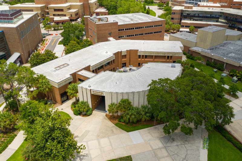 Aerial Photo Technology Commons Building UCF Orlando Editorial Stock ...