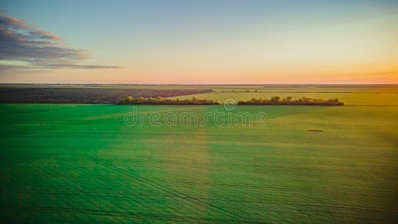 Aerial Photography of Rural Nature Stock Photo - Image of road, park ...