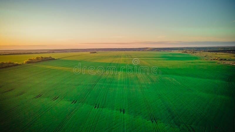 Aerial Photography of Rural Nature Stock Photo - Image of scenery ...