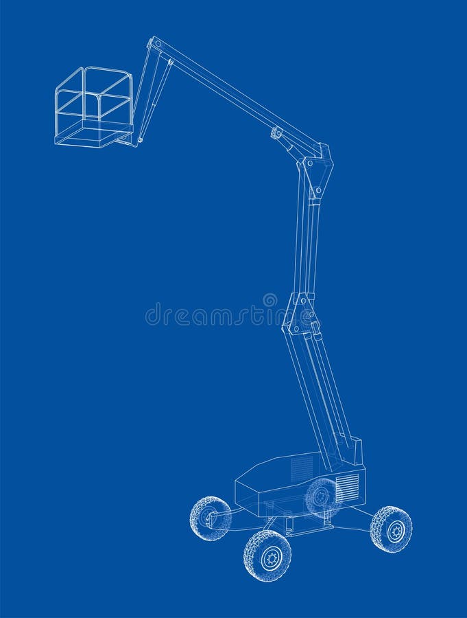 Aerial Platform Outline Stock Illustrations – 264 Aerial Platform ...