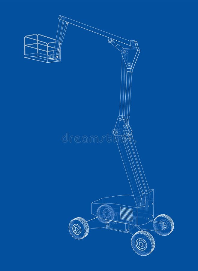 Aerial Platform Outline Stock Illustrations – 267 Aerial Platform ...