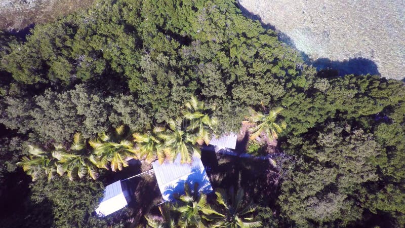Aerial Private Island Florida Keys 4k Stock Footage - Video of phantom ...