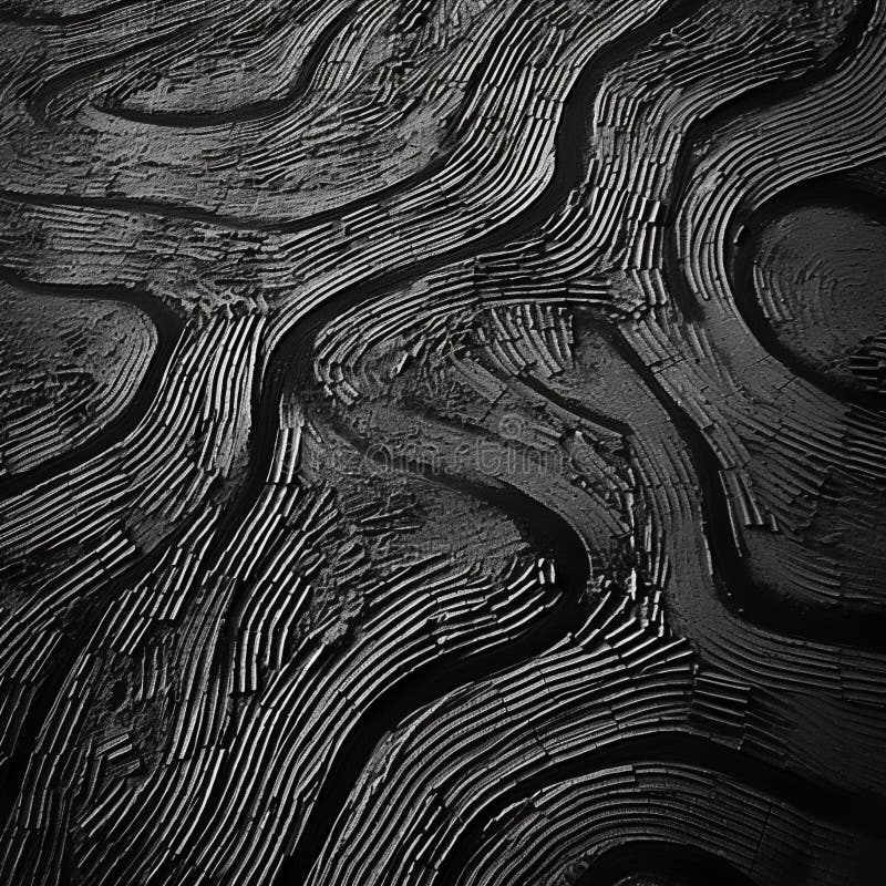 Aerial Rhythms: Tire Marks from Above Stock Photo - Image of ...