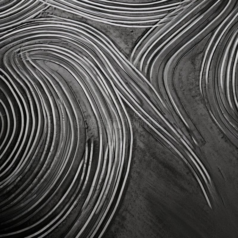 Aerial Rhythms: Tire Marks from Above Stock Photo - Image of ...