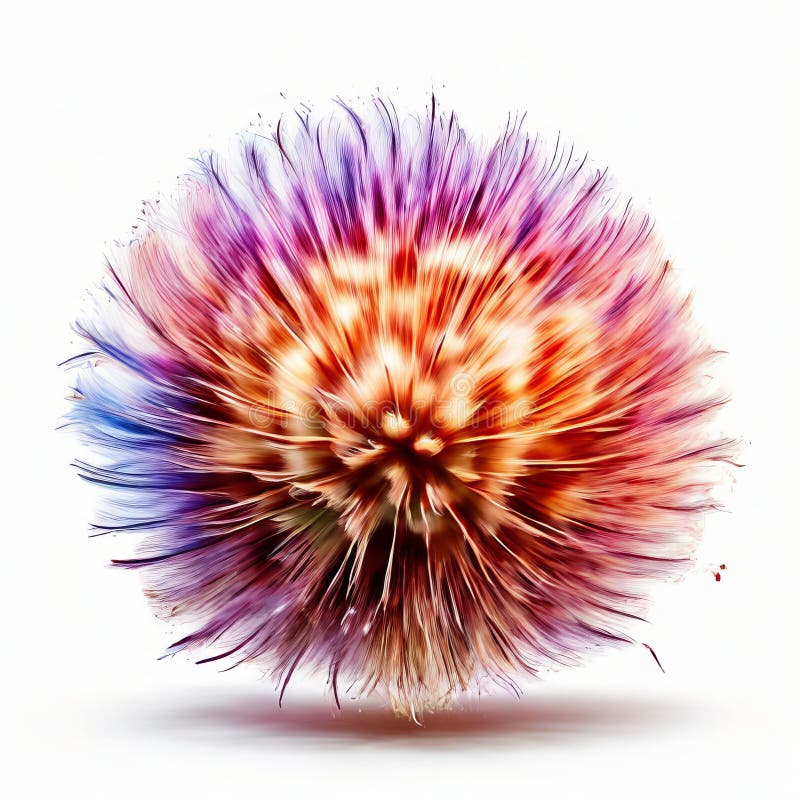 Aerial Shells Large Spherical Fireworks that Explode H Stock Image ...