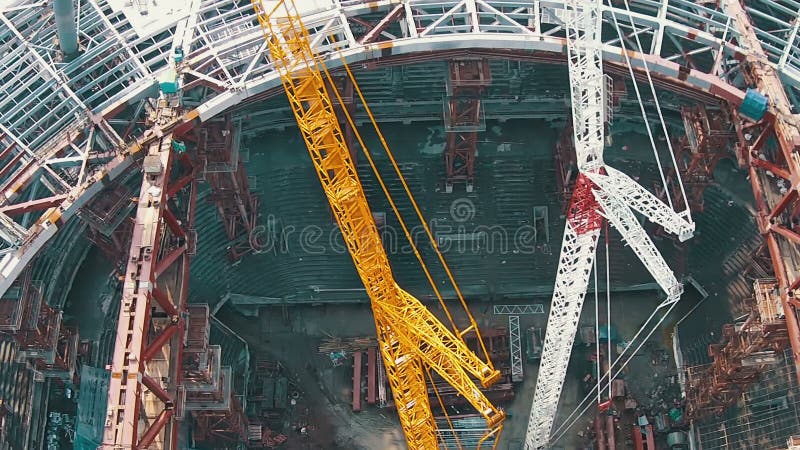 Stadium Under Construction. New Football Stadium Under Construction ...