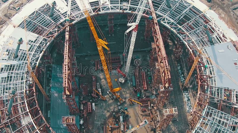 Stadium Under Construction. New Football Stadium Under Construction ...