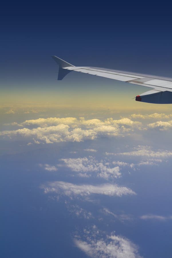 Aerial shot from airplane stock image. Image of travel - 34092049