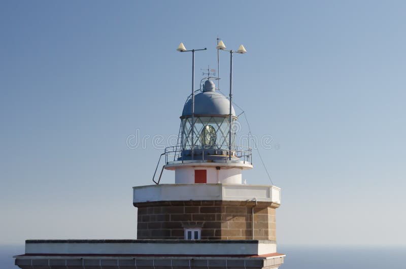 Lighthouse of Finisterre, Spain Stock Photo - Image of destinations ...
