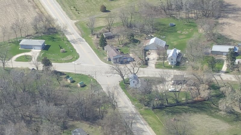 Aerial shot of Oak Hill Wi stock image. Image of aerial - 80085791