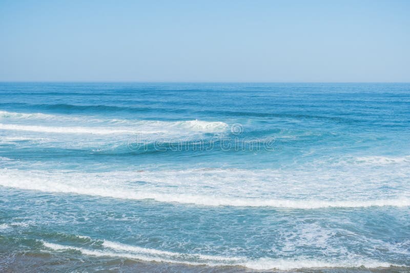 Aerial shot of the ocean. stock image. Image of shot - 183622317