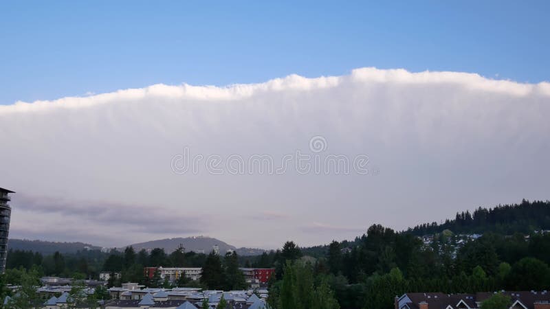 Aerial Shots of the Morning Sky and Mountain Ranges Stock Footage ...