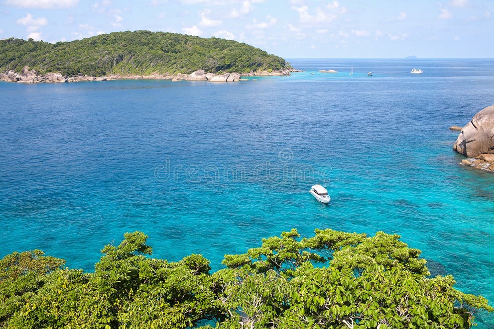 Aerial Similan stock photo. Image of resort, summer, similan - 23639726
