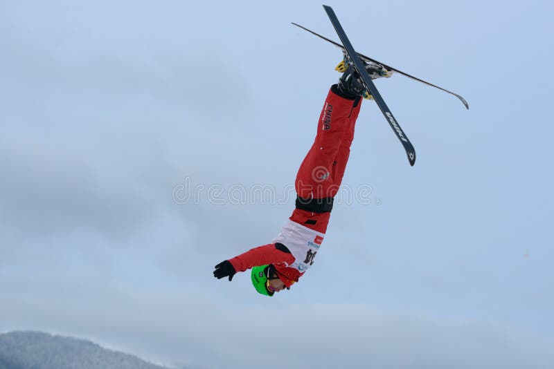Aerial skiing editorial stock image. Image of skiing - 29499569