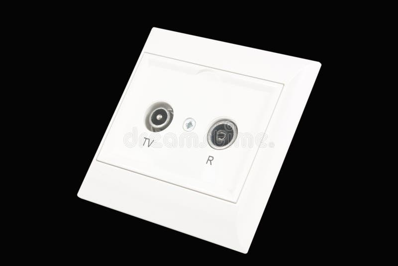 Aerial socket outlets stock photo. Image of suitable - 17852586