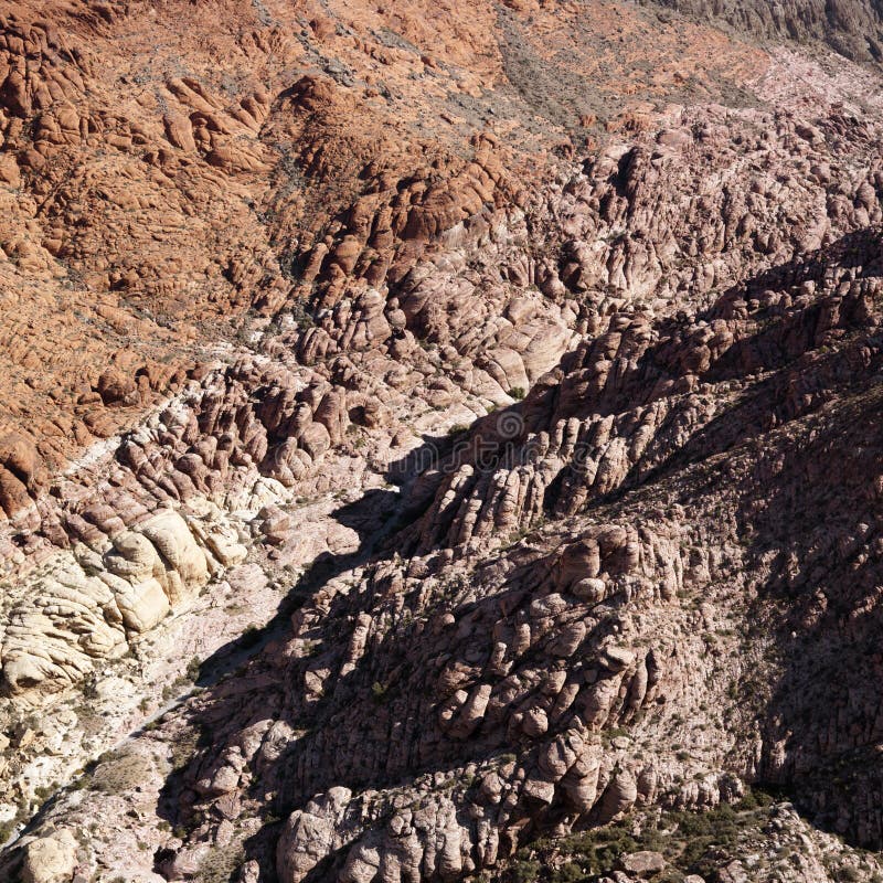 Aerial of Southwest Desert. Stock Image - Image of formation, cliff ...