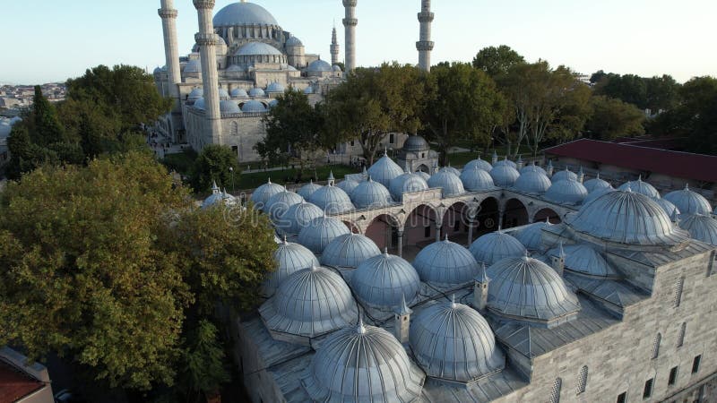 Suleymaniye Mosque and Complex Stock Footage - Video of blue, madrassa ...