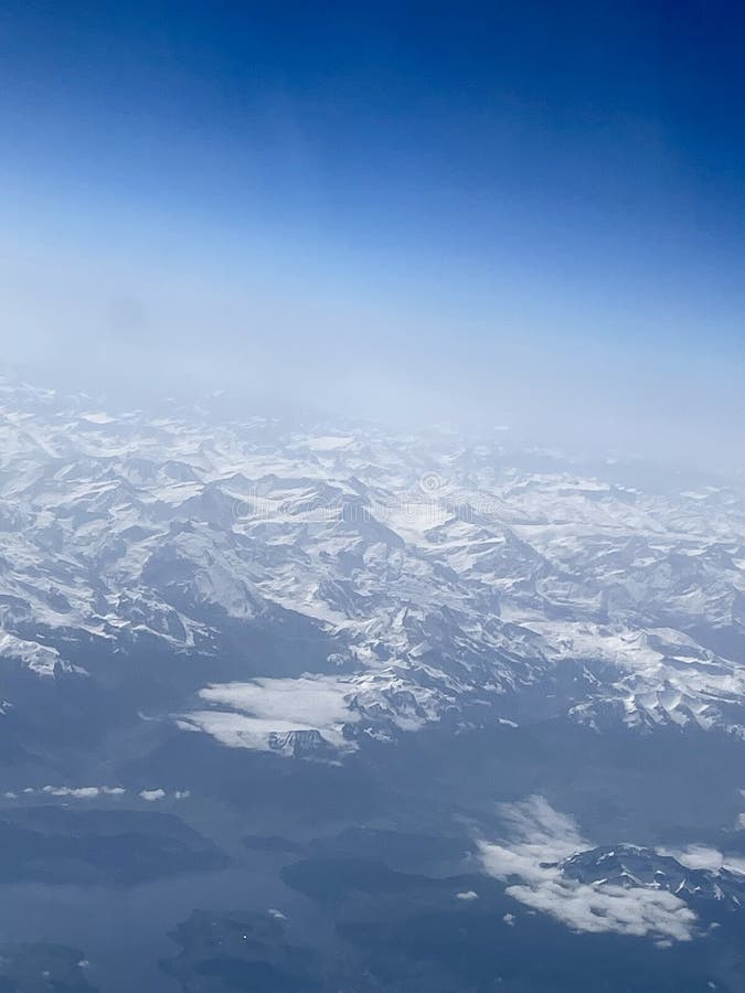 Aerial of of the Swiss Alps Stock Photo - Image of swiss, blue: 314838978