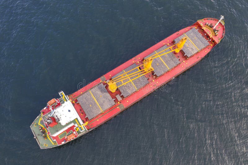 View of Cargo Ship Vessel Import Export Sailing Stock Photo - Image of ...