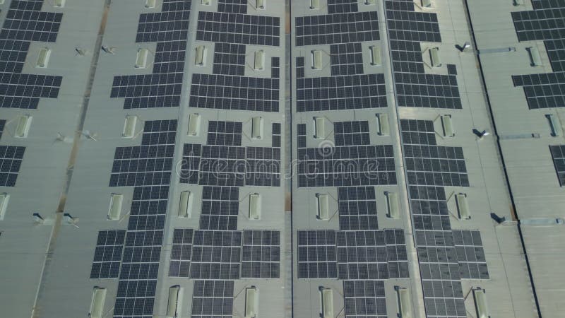 Solar Panel Aerial View stock footage. Video of abstract - 292616854