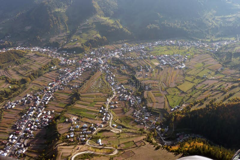Aerial town stock image. Image of gear, grasses, pilot - 11433467
