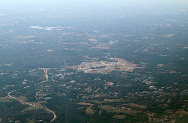 Aerial View stock photo. Image of foliage, aerial, developed - 22092546
