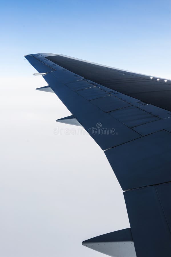 An Aerial View from an Airplane Stock Photo - Image of commercial ...