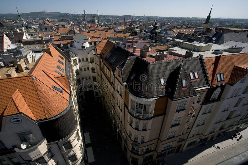 Aerial view of an alley stock image. Image of outdoor - 9619791