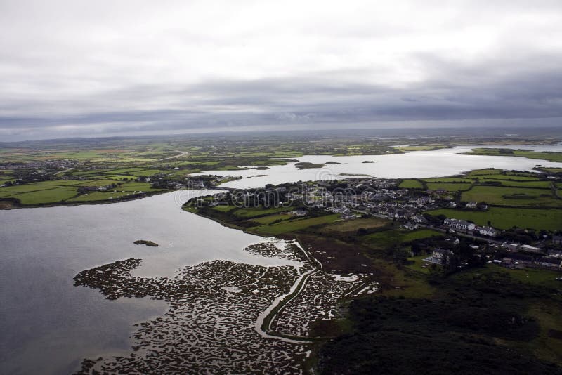 Aerial View of Anglesey stock photo. Image of isle, wales - 10646838