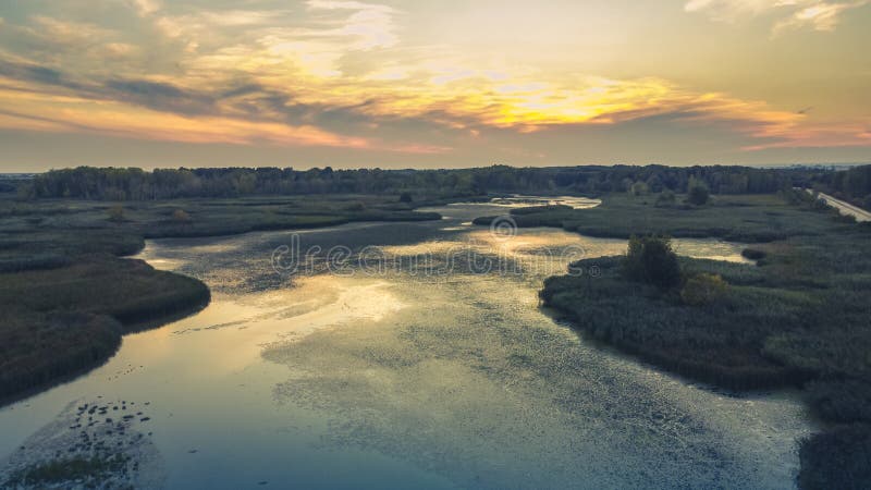 Arges River and One of the Bridges, View from the Mall Stock Image ...