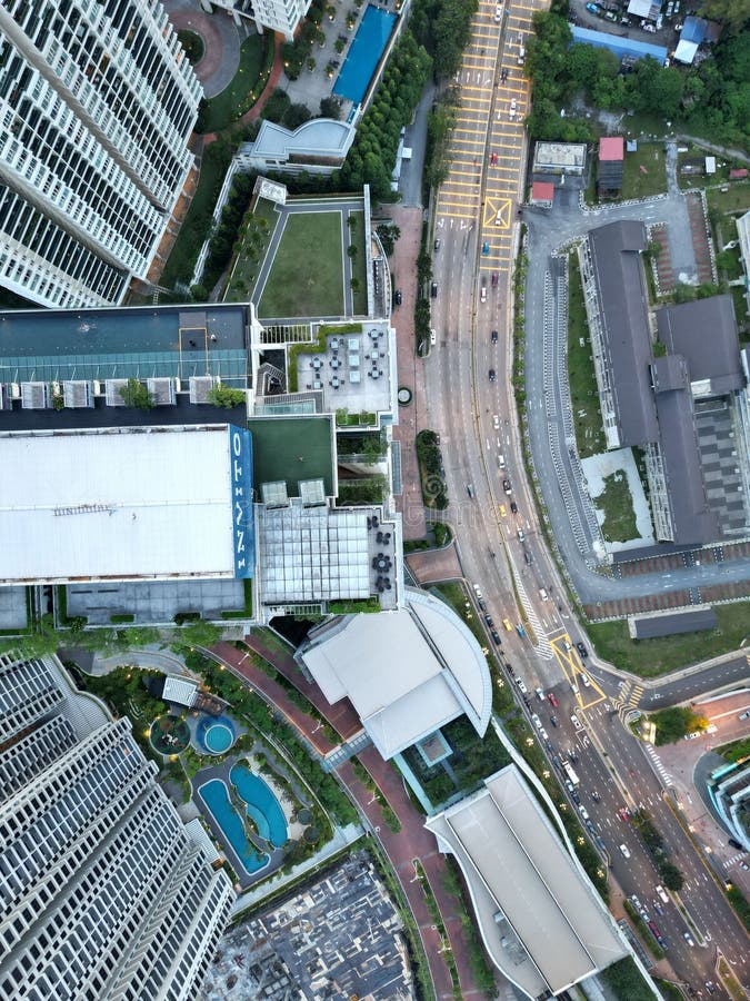 Aerial View of Bangsar South from the Sky Editorial Stock Photo - Image ...