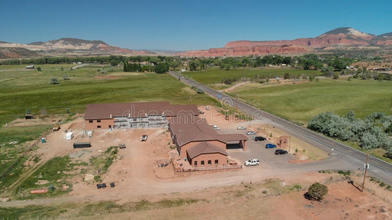 Aerial View of Beautiful Countryside in Utah Stock Image - Image of ...