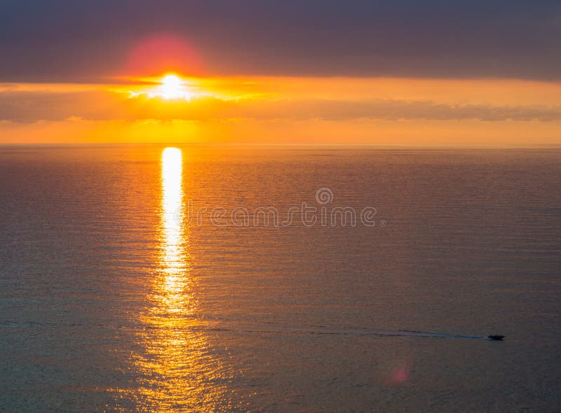 Beautiful Sunset in Beirut, Lebanon Stock Photo - Image of island ...