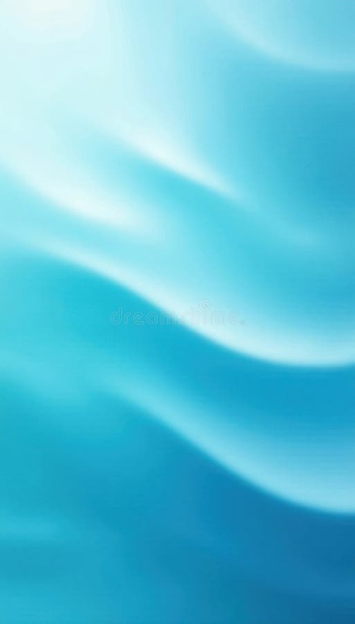Aerial View, Blurred White Wave Pattern on Light Blue Gradient Subtle ...