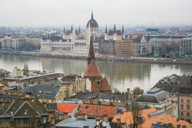 Budapest view stock photo. Image of landmark, building - 109565242