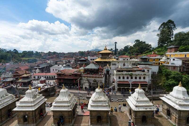 Aerial View of the Buddhist Pashupatinath Temple in Nepal Editorial Photography - Image of nepal ...
