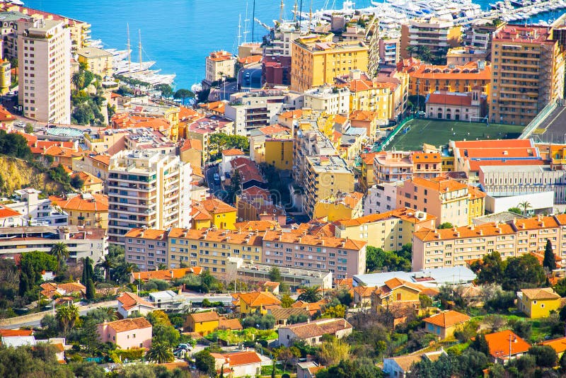 Buildings in Monaco stock photo. Image of monaco, high - 29944240