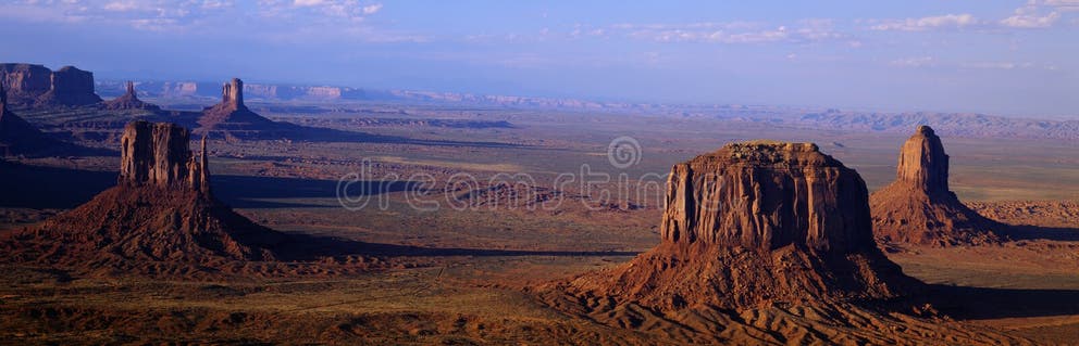 Aerial View from Butte, stock photo. Image of erosion - 23174278