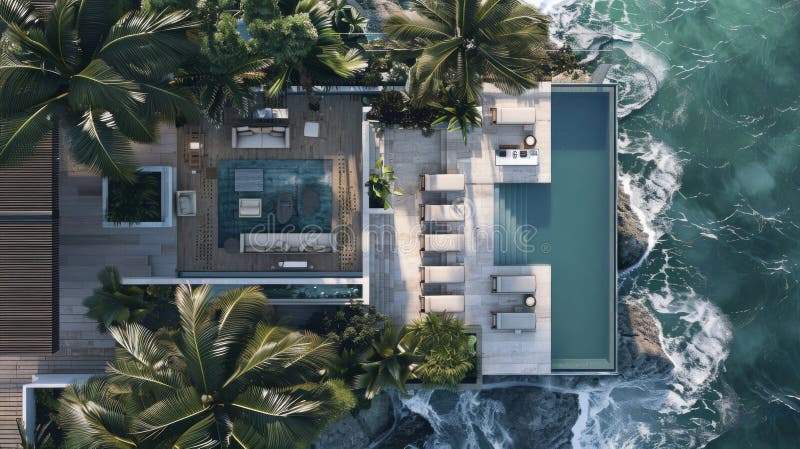 Aerial View Capturing the Beauty and Functionality of Interior Design ...