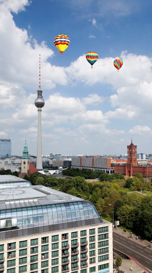 Aerial View Of Central Berlin Picture. Image: 15178853