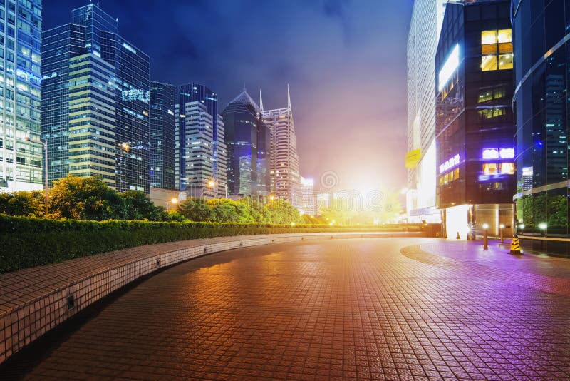 Shenzhen stock photo. Image of dark, construction, pedestrian - 29814808