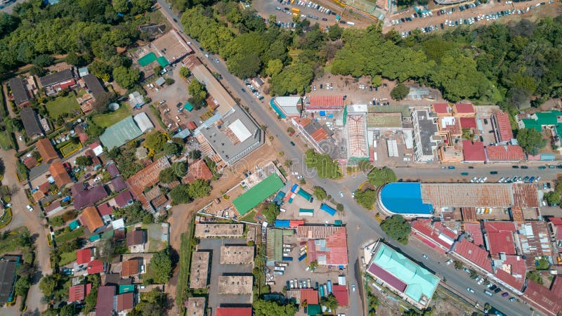 Aerial View of the City of Arusha, Tanzania Editorial Photography ...
