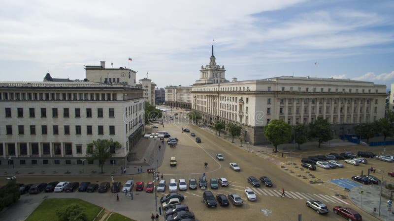 Aerial View of Downtown Sofia, Sofia, Bulgaria Editorial Stock Photo ...