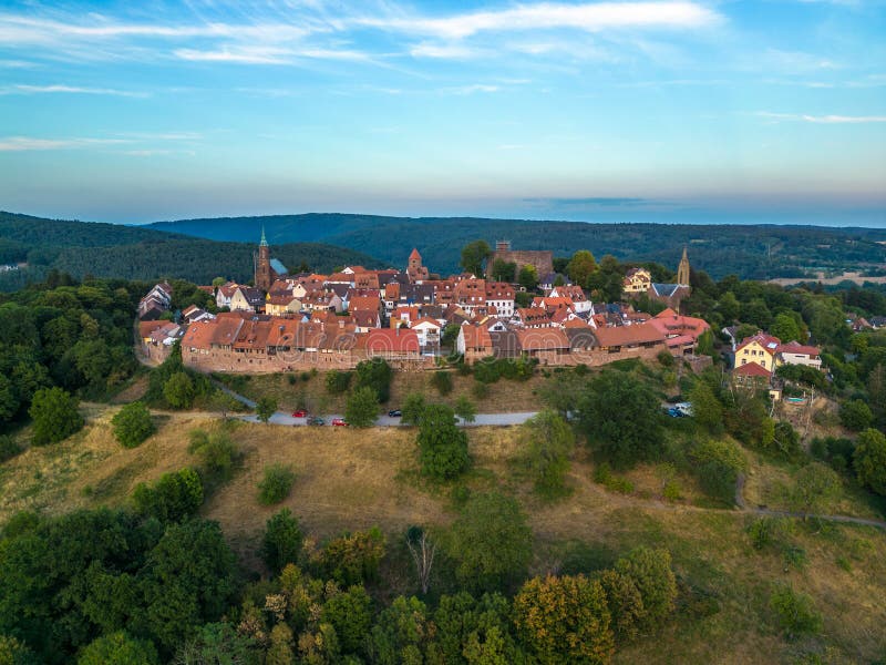 Dilsberg stock photo. Image of nature, rock, germany - 254201678