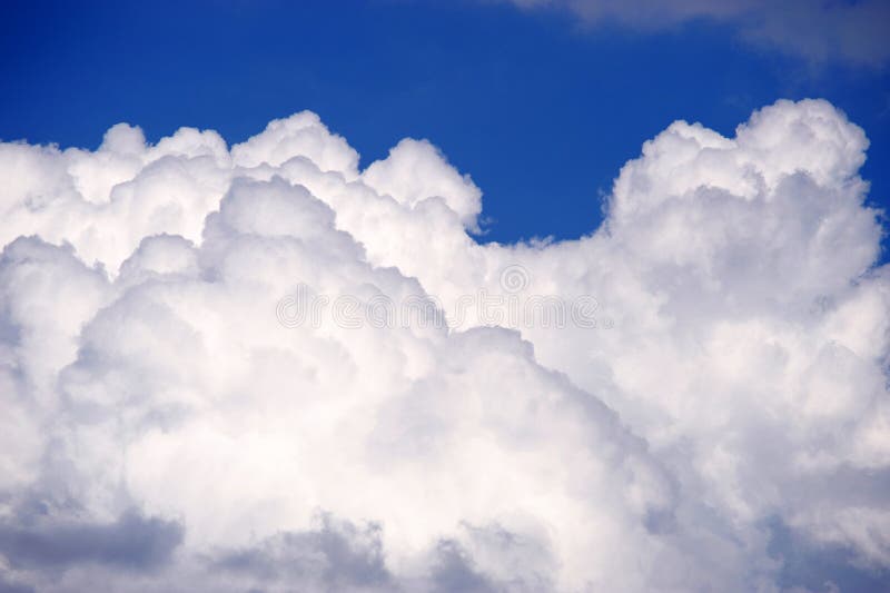 Aerial View of Cloud and Sky from Airplane Stock Image - Image of ...