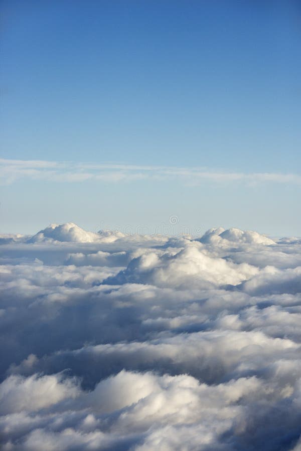 Aerial View Of Clouds. Stock Image - Image: 2045241