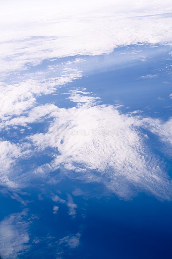 Aerial view of cloudscape stock image. Image of fluffy - 3146143