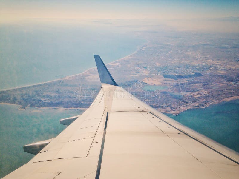 Aerial view stock photo. Image of aircraft, flight, vacation - 88521036