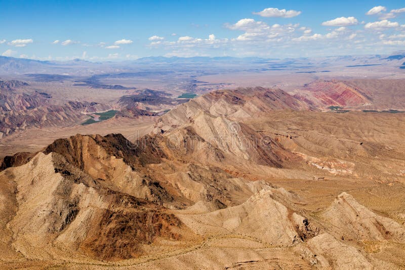 Aerial View of the Colorado River Area Stock Photo - Image of grand ...